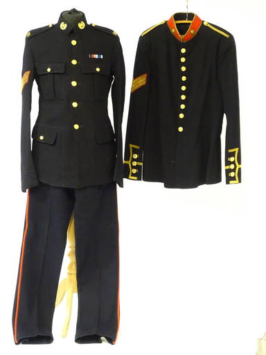 Militaria : A Mid 20thc British Army Royal Marines Band Musician ...