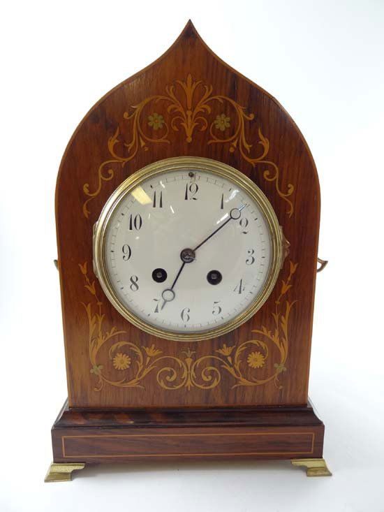 Edwardian Lancet mantle Clock : a fine AD Mougin barrel - Mar 01, 2013 ...