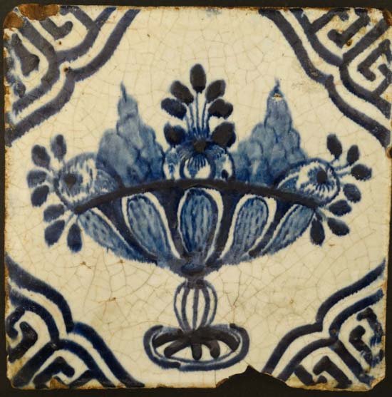 An 18th C blue and white '' Delft ware '' tile in the - Jul 04, 2015 ...