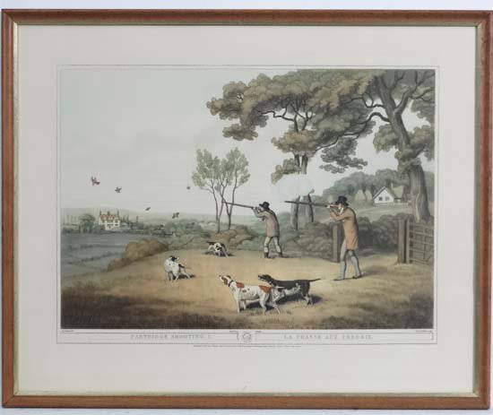 Shooting : A Polychrome Print Depicting ' Partridge
