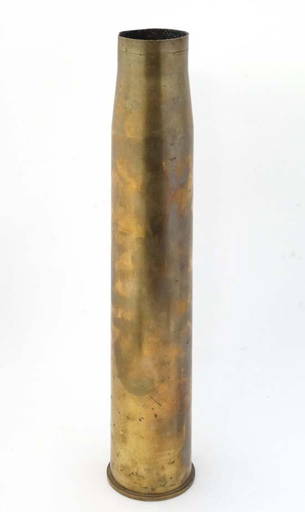 Militaria : A 6pr ( 57 Mm ) Anti Tank Shell Casing