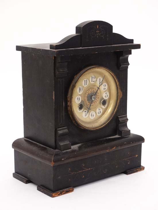 Mantle clock : a HAC 14 day Strike clock striking on a