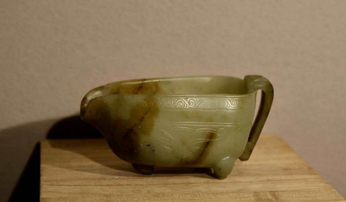 Chinese Nephrite Jade Ritual Cup