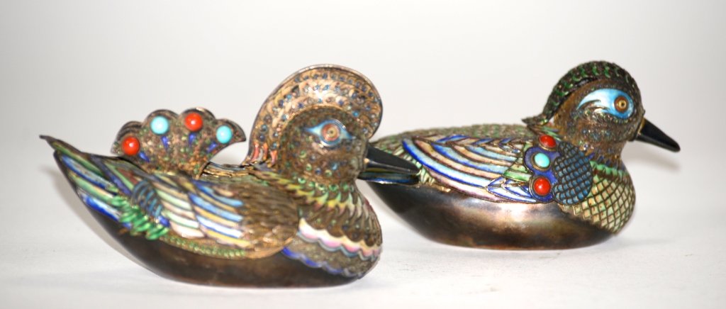 Pr Chinese Silver Mandarin Ducks - Feb 23, 2013 | Stallion Hill Gallery ...