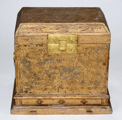 Chinese Imperial Gilt Lacquer Box