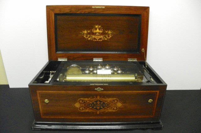 12 Song Large Cylinder Music Box