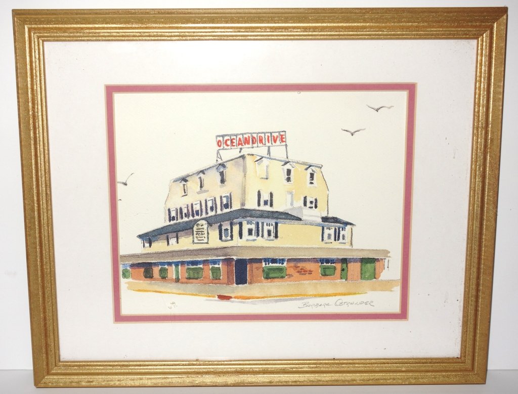 Watercolor by Barbara Ostrander - Jun 11, 2015 | NY-NJ Estate & Auction ...
