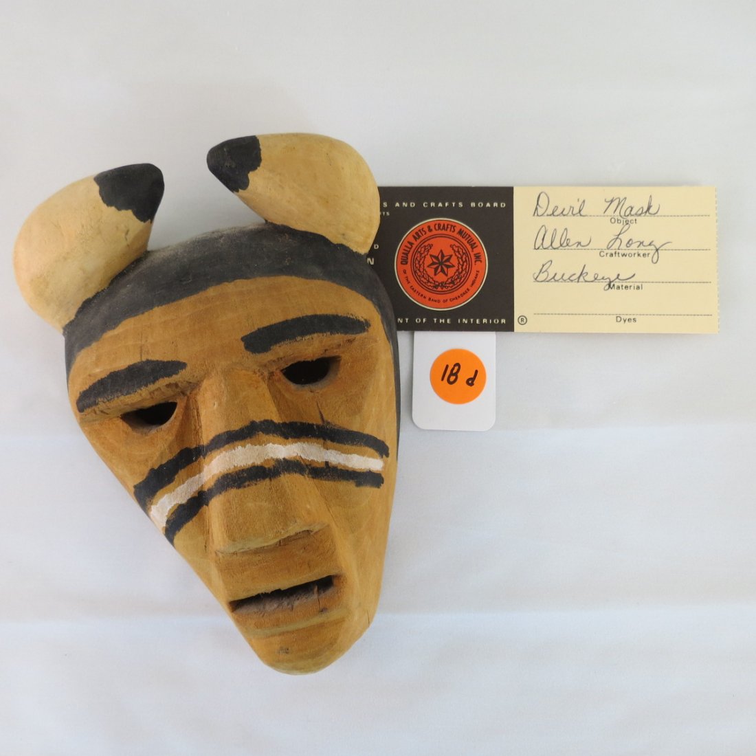 18D: CHEROKEE MASK - Oct 13, 2012 | Bill Ramsey & Associates, LLC in NC