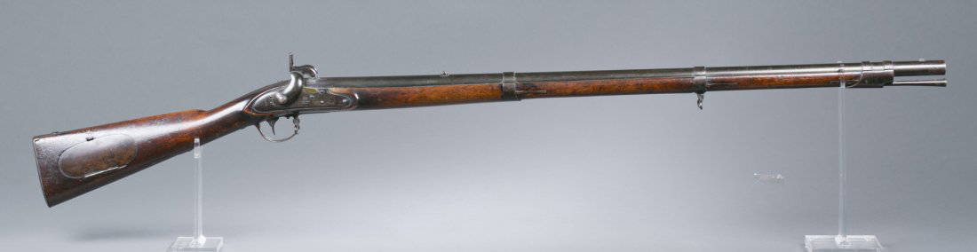 Possible Model 1814 Us Flintlock Rifle Converted To Per