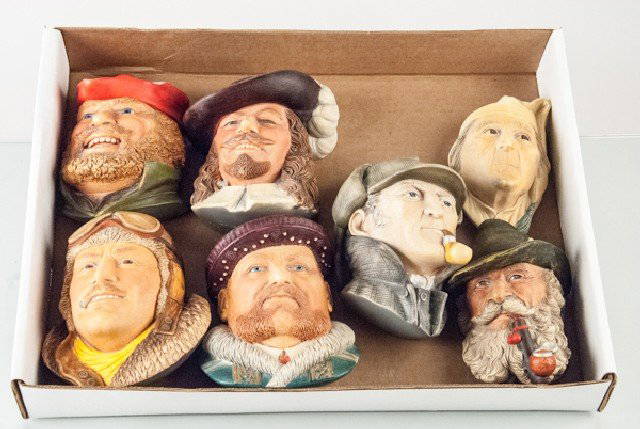 Collection Of Bossons And Legend Products Head Plaques