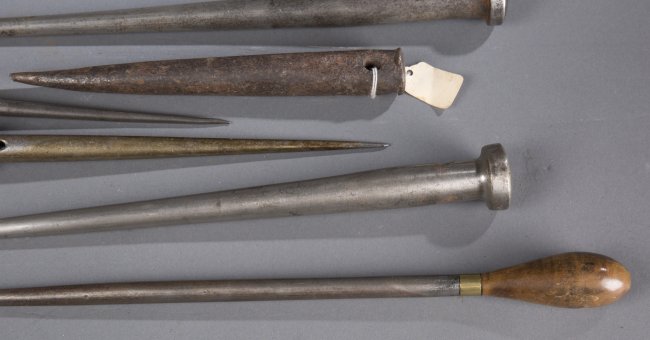 Six (6) Antique Marlin Spikes : Lot 249