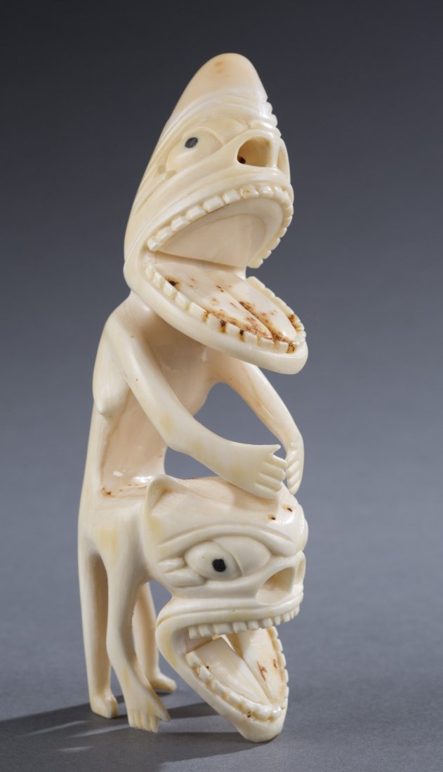 Greenland Carved Tupilak - Sep 21, 2013 | Quinn's Auction Galleries ...
