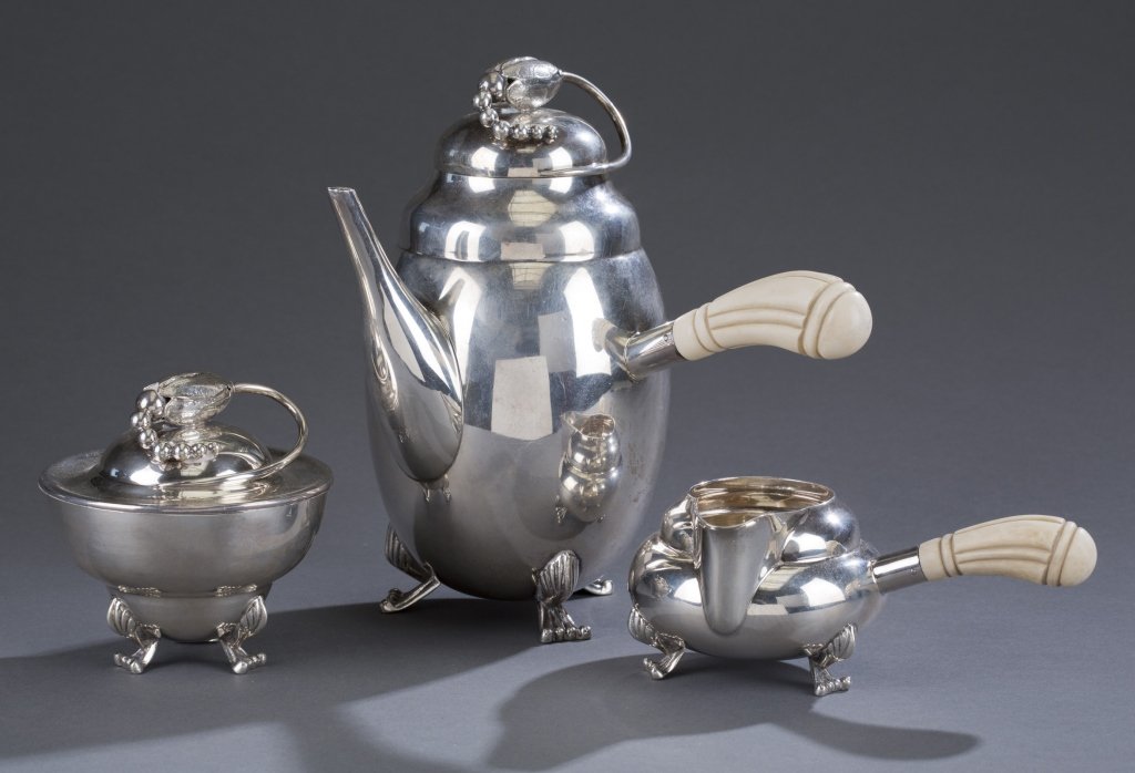 Three Piece Sterling Coffee Set