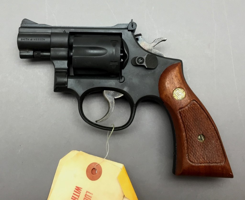 Smith & Wesson Model 56 double action revolver, .38 Cal