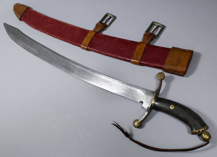 An Ottoman Kilij / Pala Sword With 28ins Steel Blade An