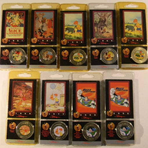 Walt Disney Decades Coin Collection