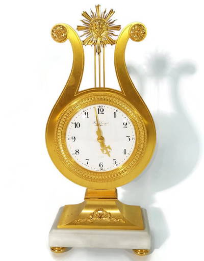 French Hour Lavigne A Paris Mantle Clock