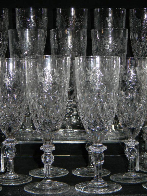 20 Rogaska Gallia Crystal Iced Tea/ Water Glasses