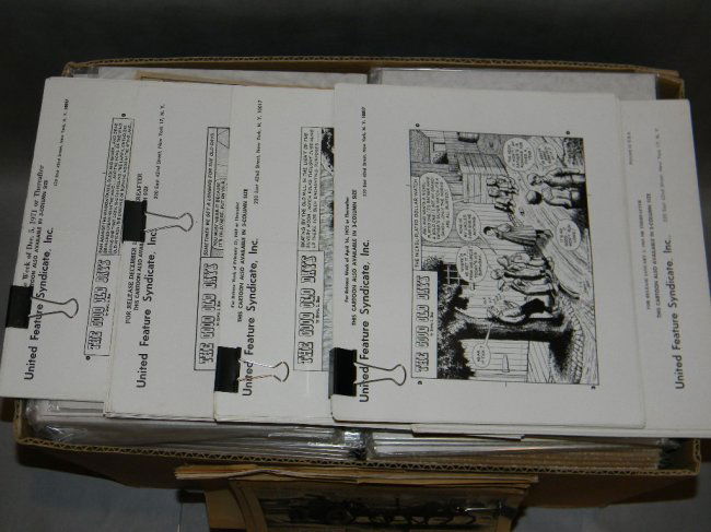 ILLUSTRATOR ERWIN L. HESS CARTOONS GOOD OLD DAYS : Lot 245A