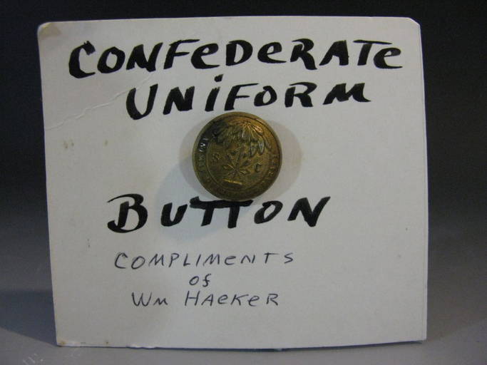 SOUTH CAROLINA CIVIL WAR ERA STATE SEAL BUTTON - Jan 31, 2016 | Rare ...