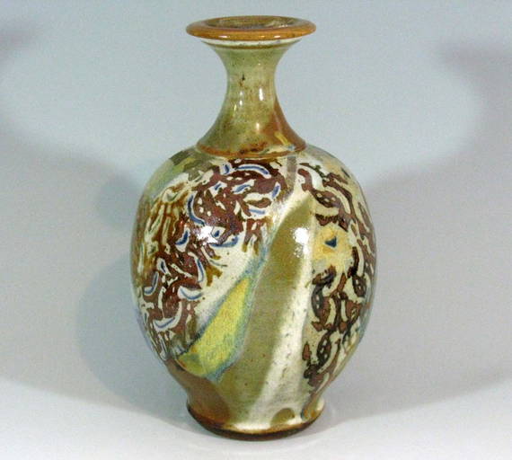 Important Cecil Strawn Studio Pottery Vase