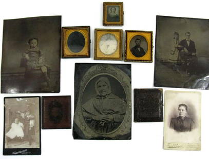Daguerreotype & Ambrotype Figural Photographs