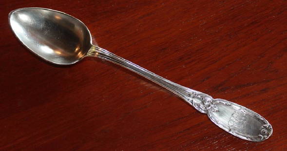 Charleston Coin Silver Spoon, William Carrington