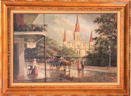 Al Federico (american/new Orleans, 20th C.)