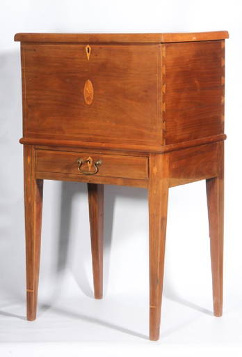 Southern Federal Inlaid Walnut Cellarette