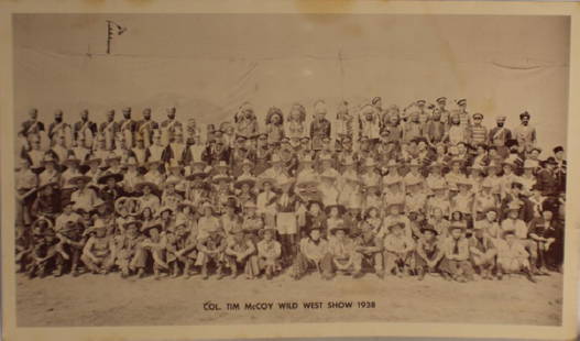 Col. Tim Mccoy Wild West Press Photo