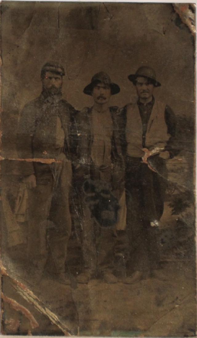 Antique Confederate Tintype Photograph