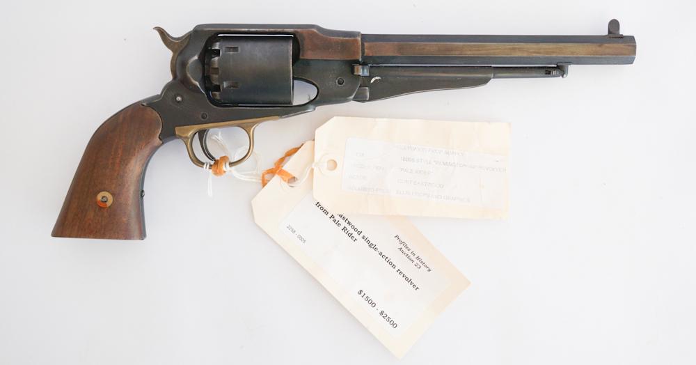 Clint Eastwood Blank Firing Revolver From "Pale Rider" | Barnebys