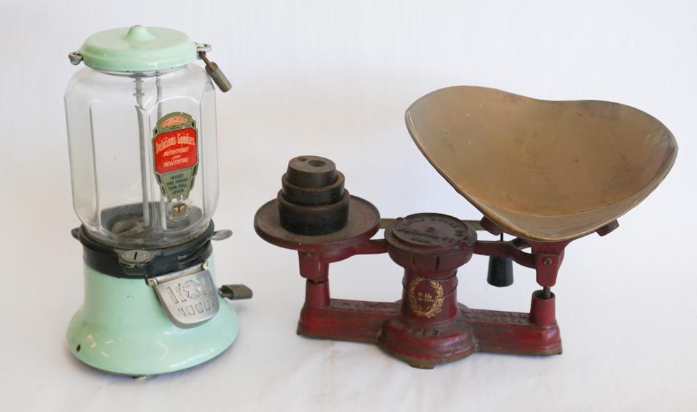 Two Antique & Vintage Country Store Items