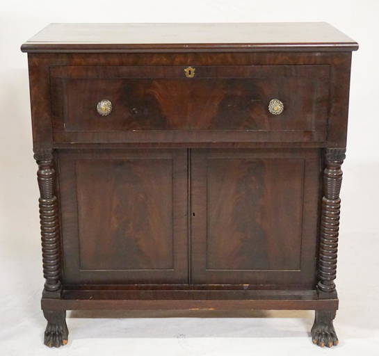 American Classical Mahogany Butlers Desk