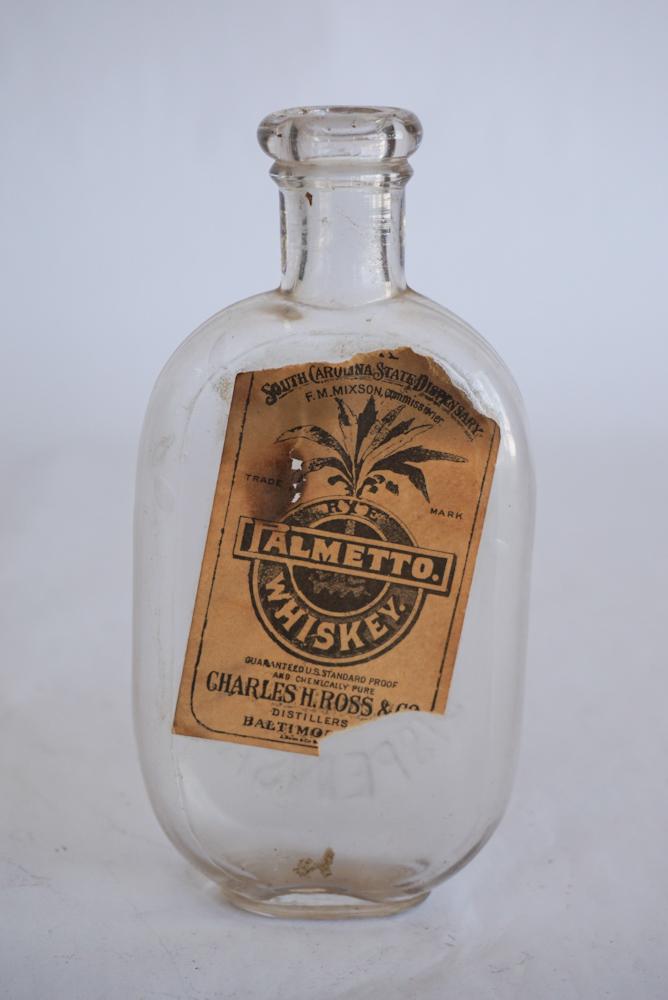 South Carolina Dispensary Paper Label Bottle
