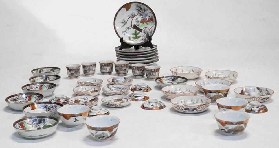 Set Antique Japanese Satsuma Porcelain Dinnerware - Nov 20, 2021 ...