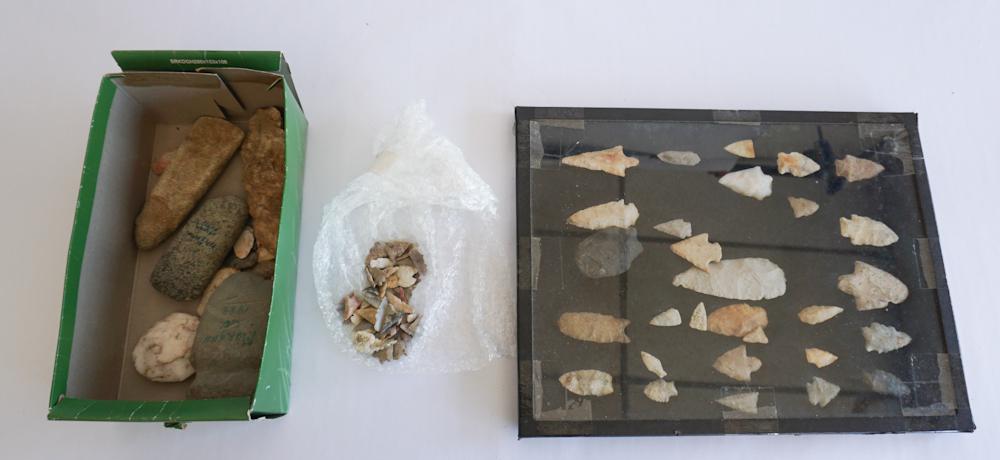 Antique & Prehistoric Native American Stone Tools (#0077) on Jun 04 ...