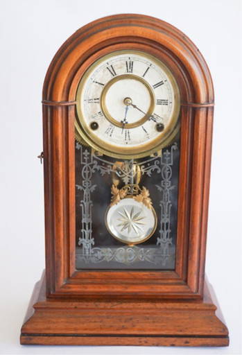 Antique F Kroeber Pilgrim Model Clock
