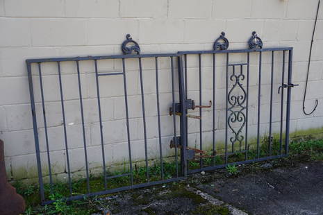 Vintage Cast Iron Gate