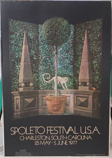 Original 1977 Spoleto Festival Poster