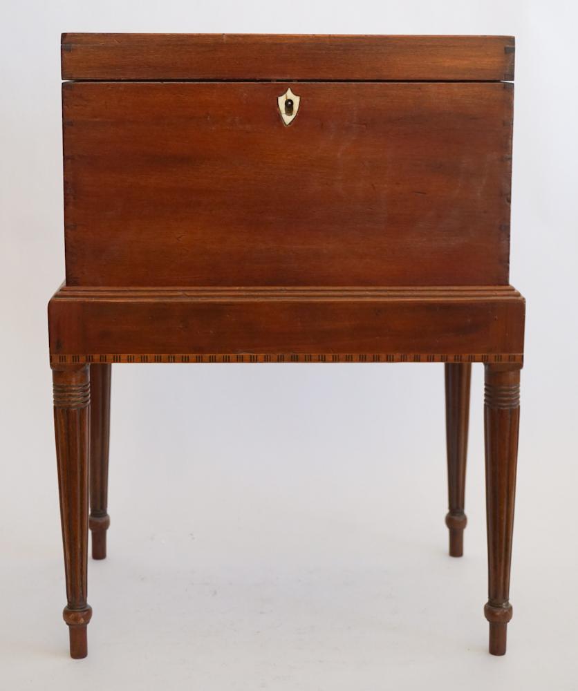 Southern Federal Inlaid Mahogany Cellarette Auction