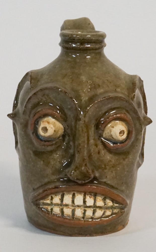 Southern Stoneware Edgefield District Face Jug Auction