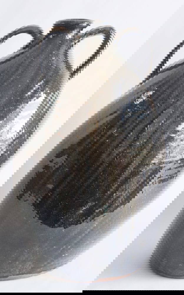 Handsome Southern Stoneware Two Handled Jug Auction