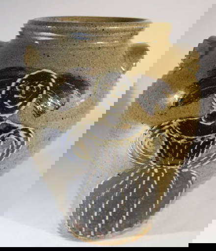 Southern Stoneware Decorated Storage Jar By Steven Ferrell