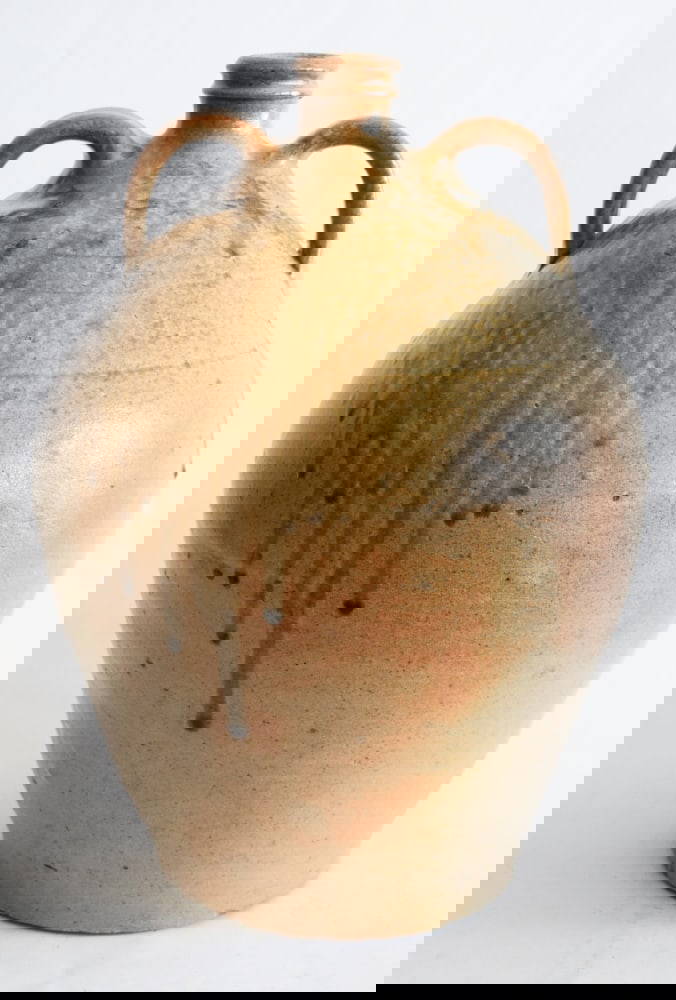 Early Edgefield Stoneware Two Handled Jug Auction