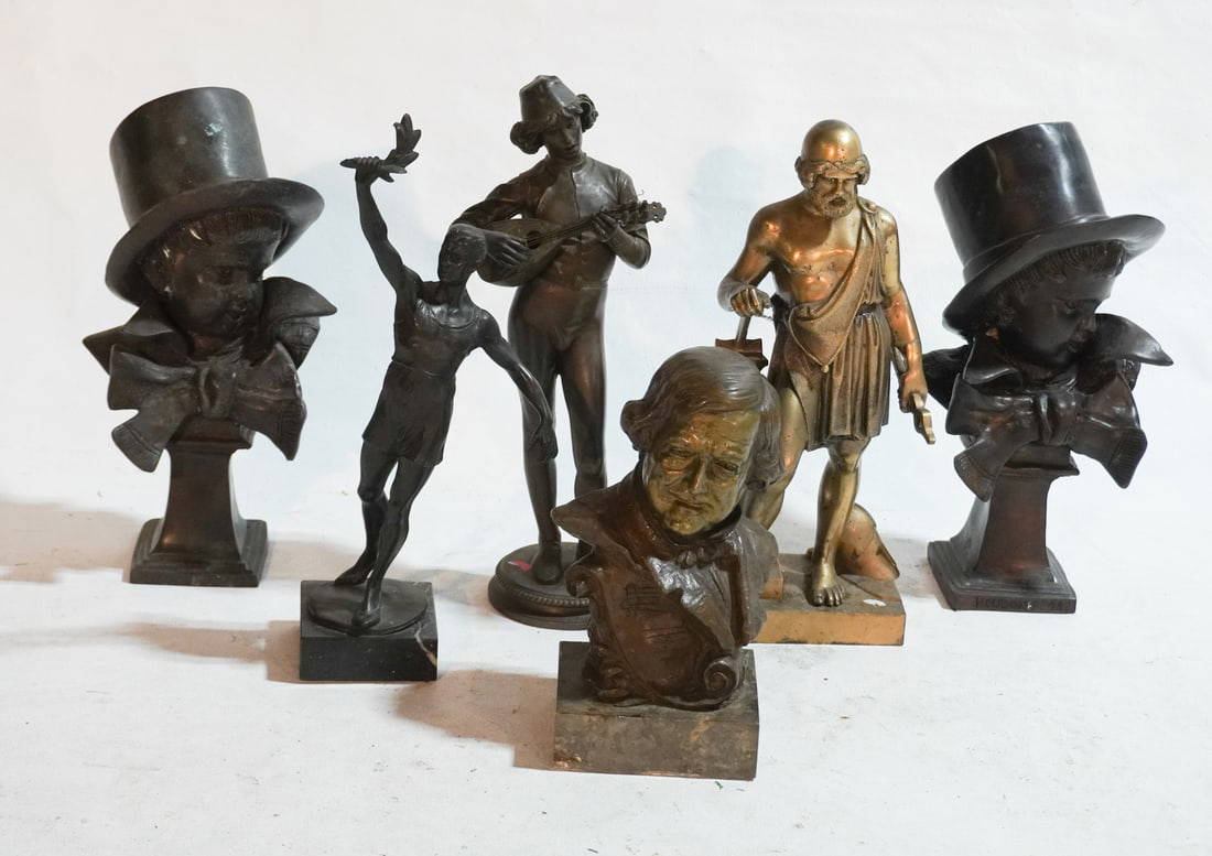 Collection Antique Bronze Figures Auction
