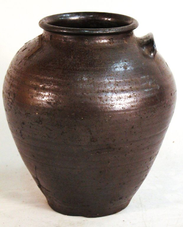 Edgefield Stoneware Storage Jar
