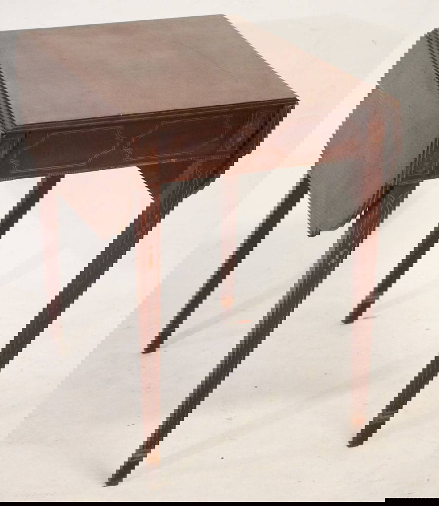 Handsome Southern Federal Inlaid Mahogany Pembroke Table - Jun 21, 2025 ...