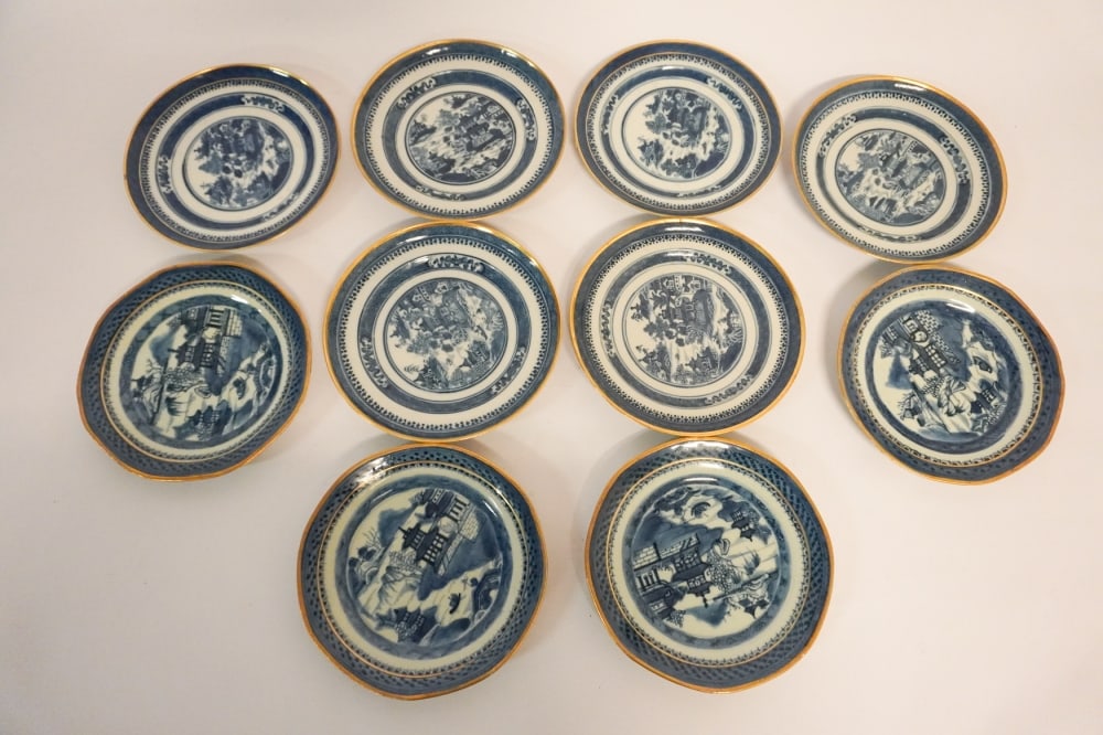 Fine Set Antique Chinese Export Nanking Porcelain Dishes - Jun 21, 2025 ...