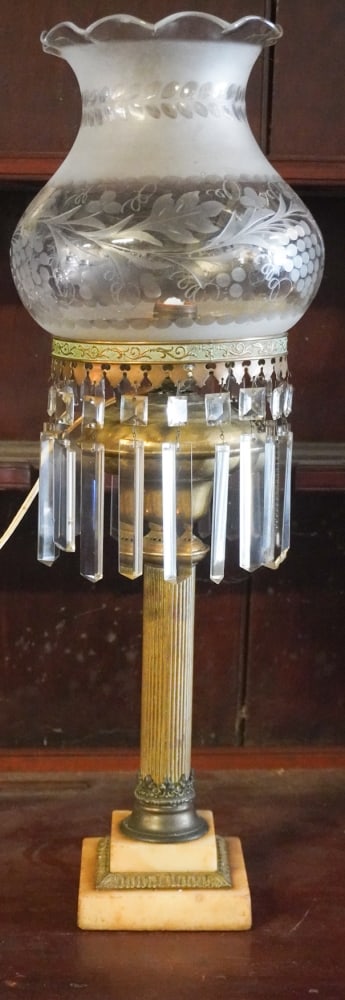 Fine Antique Classical American Astral Lamp - Jun 21, 2025 | Wooten ...